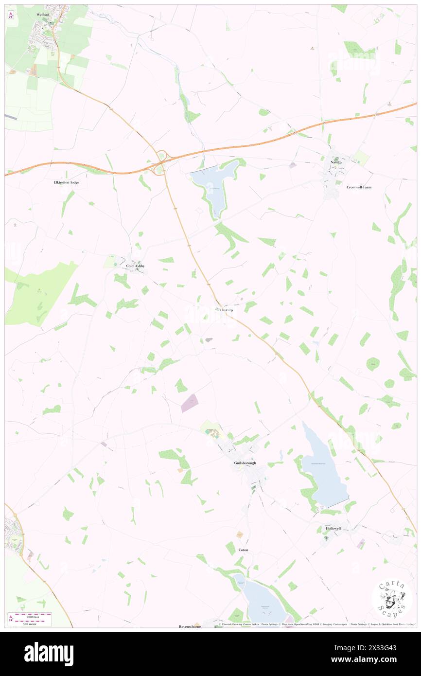 Thornby, Northamptonshire, GB, United Kingdom, England, N 52 22' 24 ...