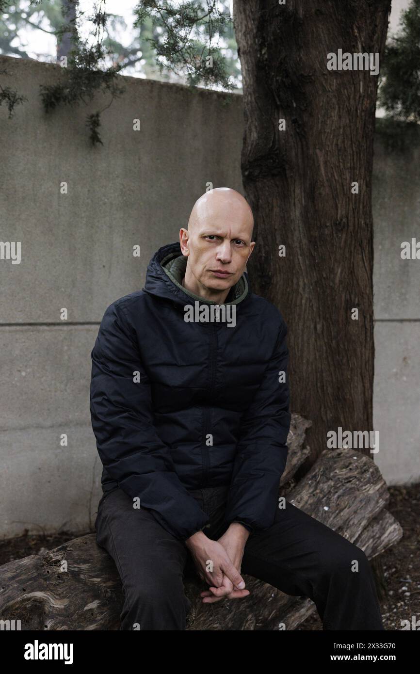Portrait of Giorgio Vasta 25/02/2023 ©Isabella De Maddalena/opale.photo ...