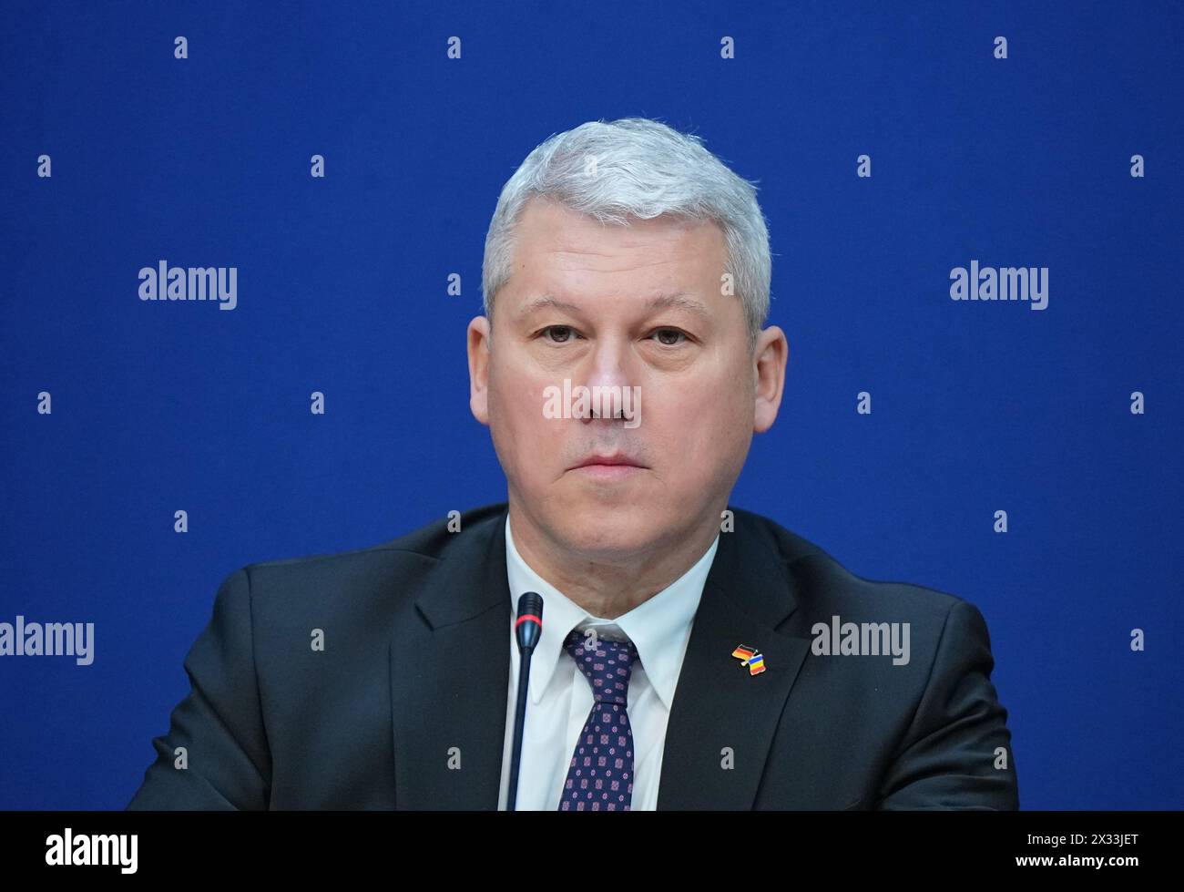 Bukarest, Romania. 16th Apr, 2024. Marian Catalin Predoiu, Deputy Prime ...