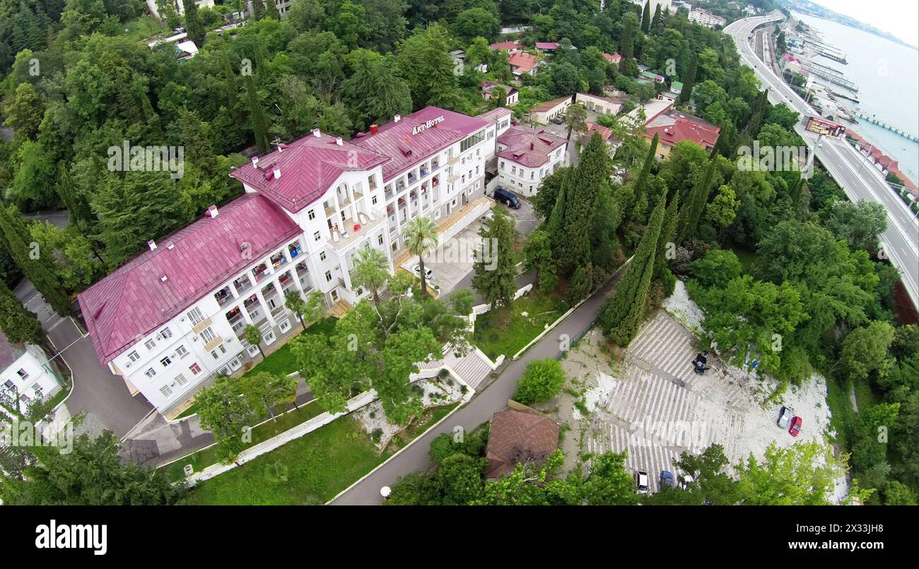 Sanatorium building among plants hi-res stock photography and images ...