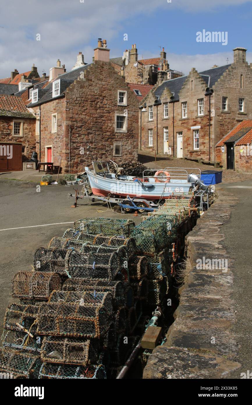 Crail harbour Fife Scotland April 2024 Stock Photo - Alamy