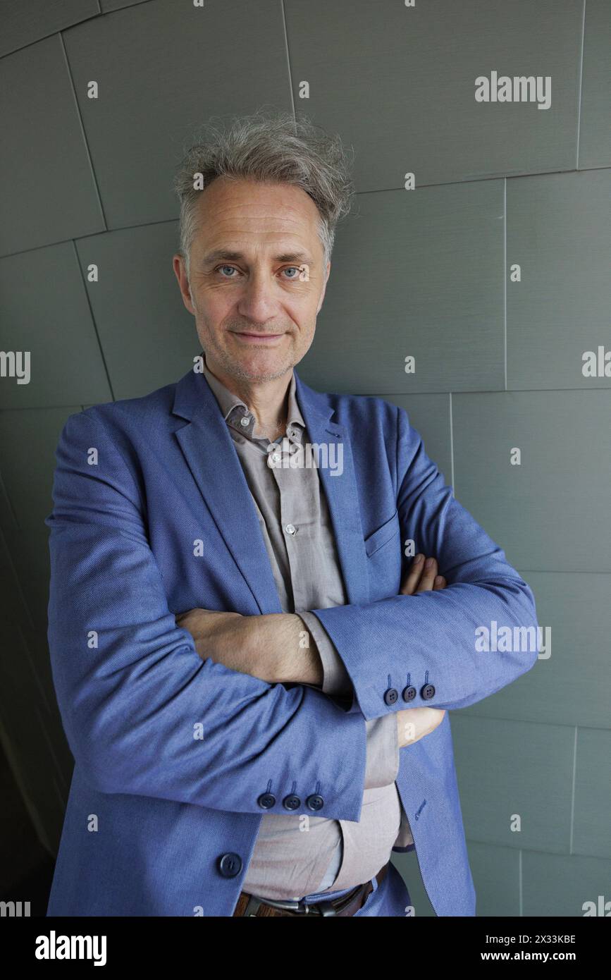 Portrait of Andreas Weber (biologist, philosopher) 19/05/2023 ©Isabella ...