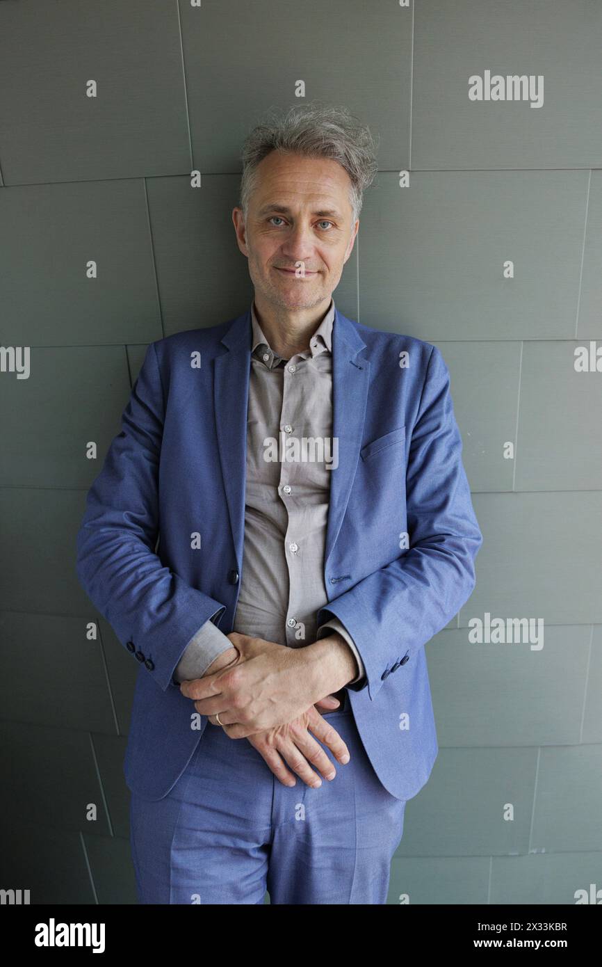 Portrait of Andreas Weber (biologist, philosopher) 19/05/2023 ©Isabella ...
