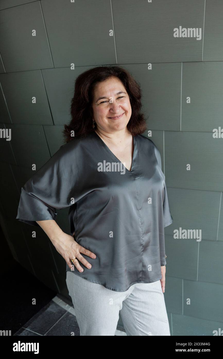 Portrait of Helene Stapinski 18/05/2023 ©Isabella De Maddalena/opale ...