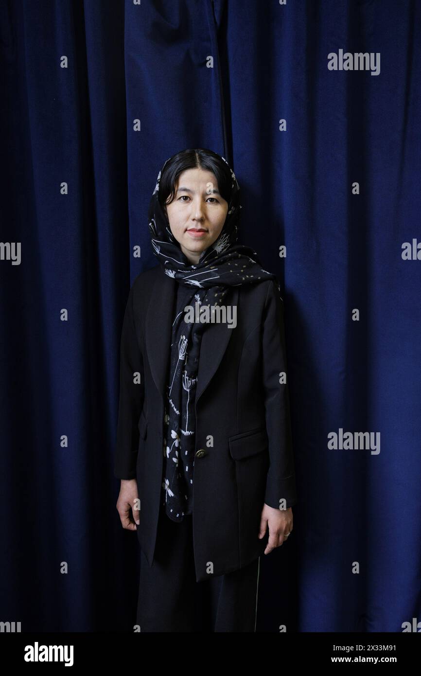 Portrait of Fatima Haidari (activist) 17/05/2023 ©Isabella De Maddalena ...