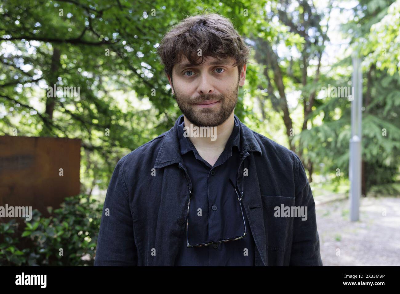 Portrait of Ilya Krasilshchik (journalist) at The Garden of the ...