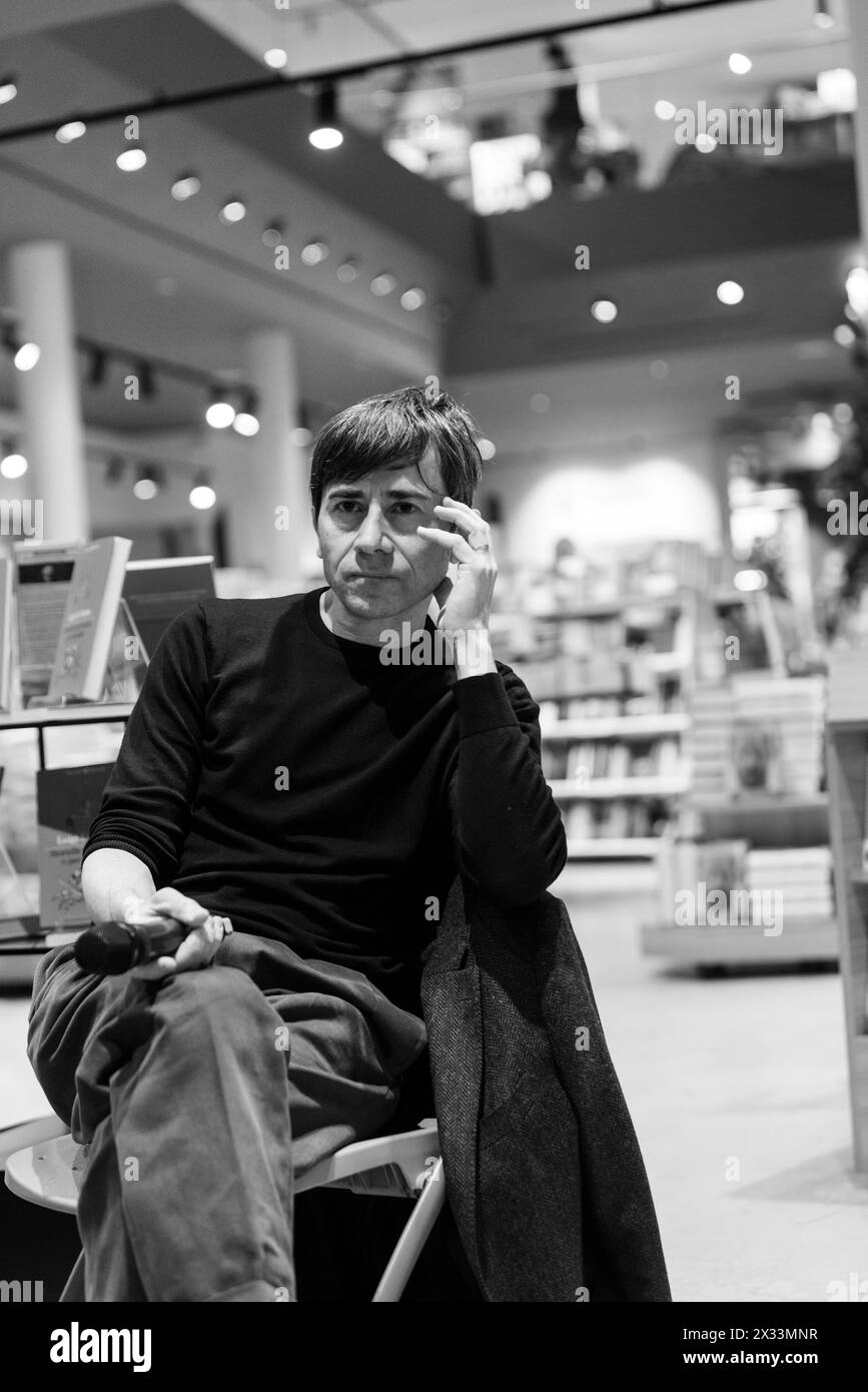 Portrait of Luigi Lo Cascio (actor) 06/04/2023 ©Isabella De Maddalena ...