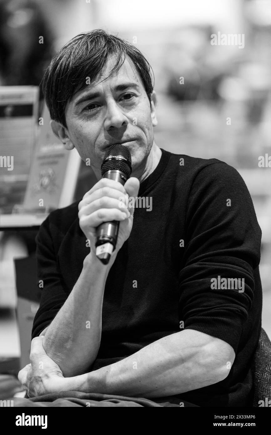 Portrait of Luigi Lo Cascio (actor) 06/04/2023 ©Isabella De Maddalena ...