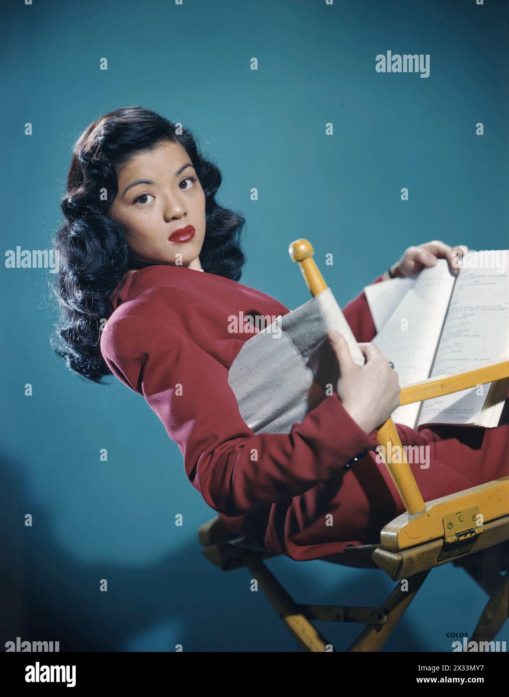 Colour Publicity Portrait of Chinese-American Actress MAYLIA for TO THE ...