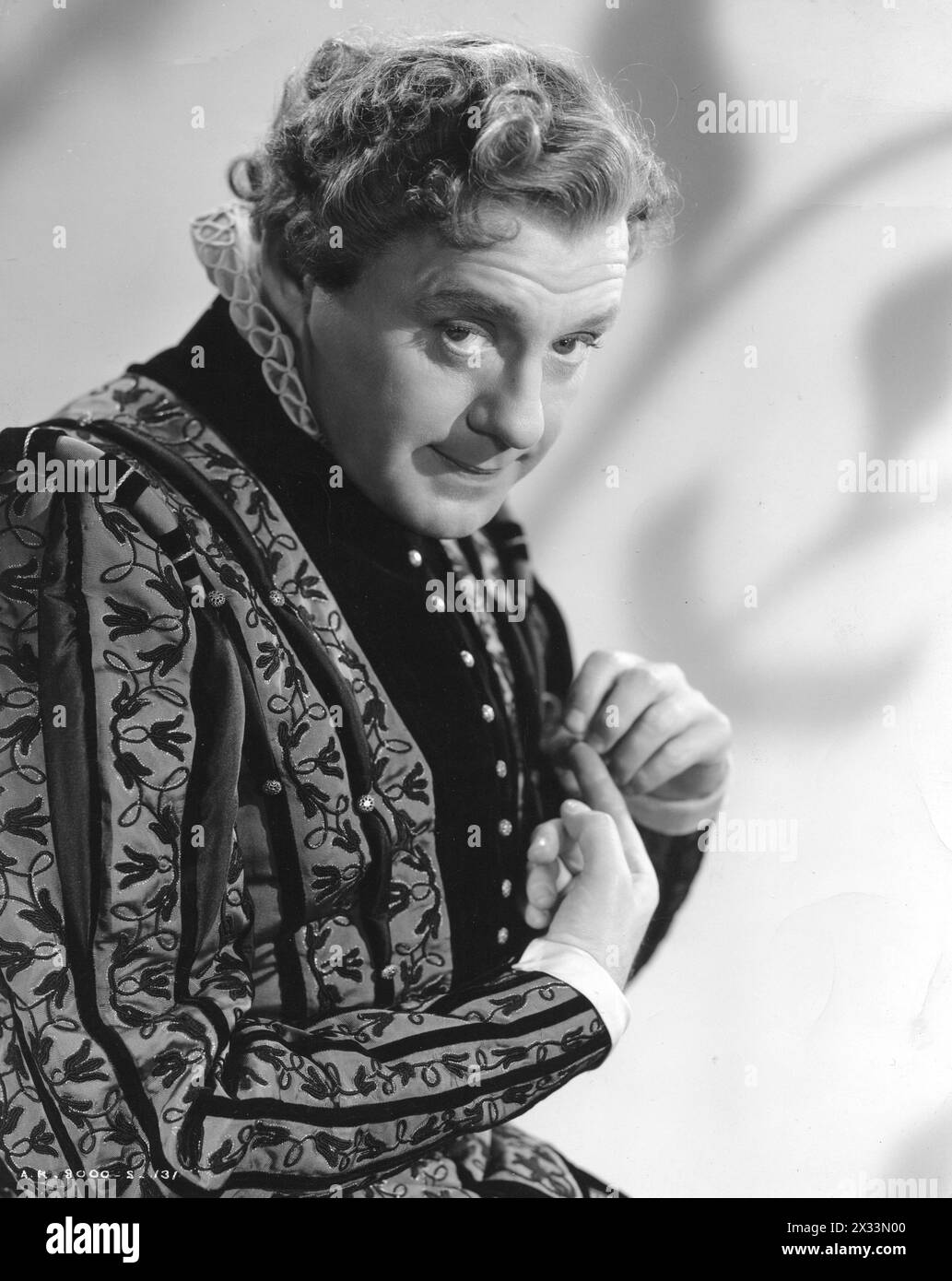 JACK BENNY in a publicity portrait as HAMLET from TO BE OR NOT TO BE ...