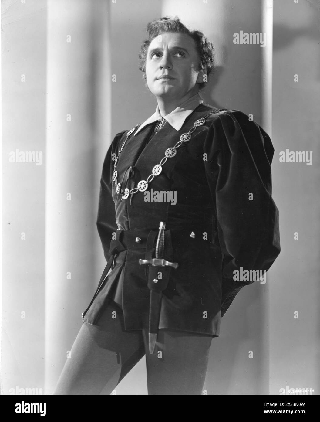 JACK BENNY in a publicity Portrait as HAMLET from TO BE OR NOT TO BE ...