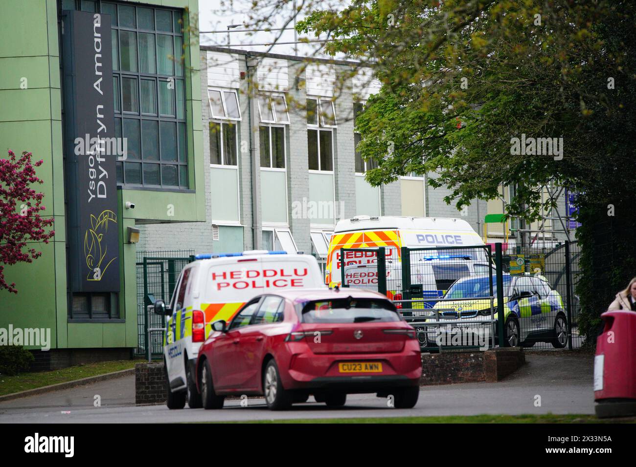 Ammanford school april 2024 hi-res stock photography and images - Alamy