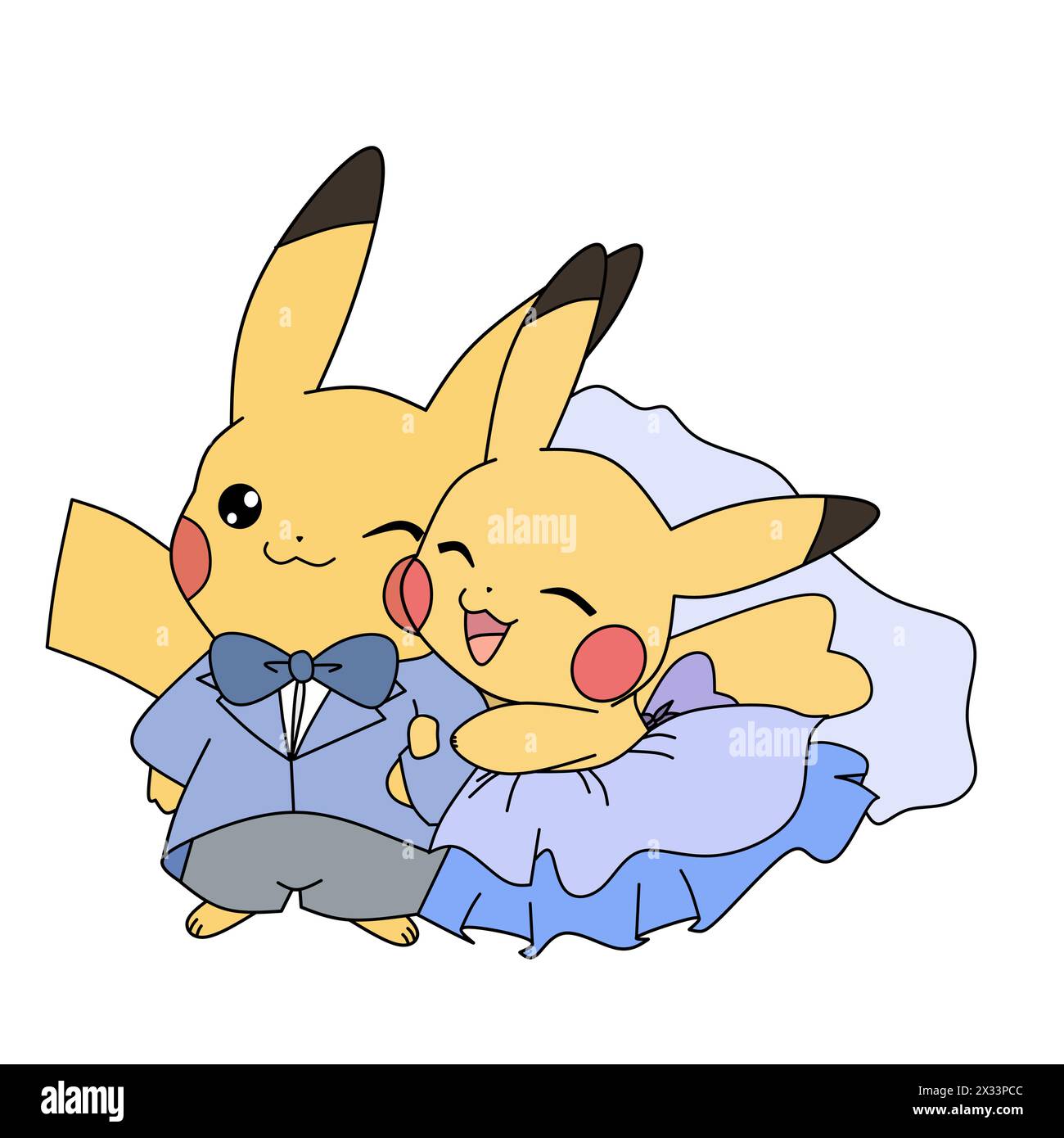 Pikachu cartoon Cut Out Stock Images & Pictures - Alamy