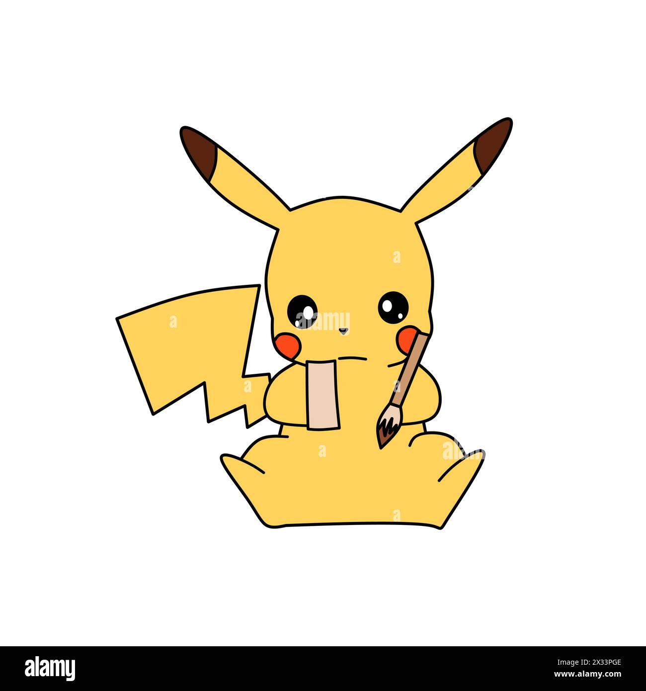 Pikachu cartoon Cut Out Stock Images & Pictures - Alamy