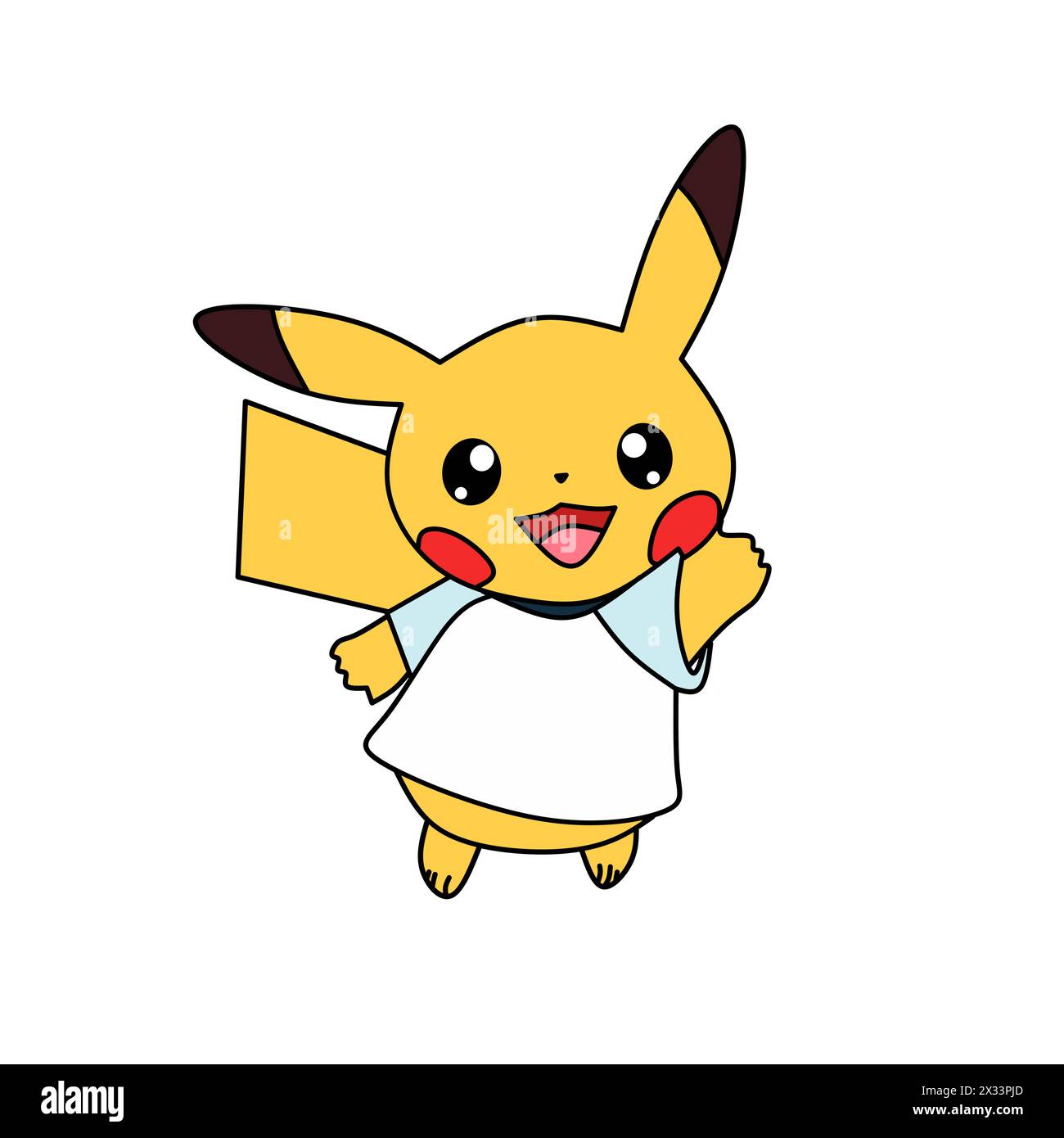Pikachu cartoon Cut Out Stock Images & Pictures - Alamy