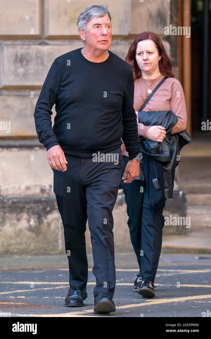 David Lorimer, husband of the late Caren Lorimer, outside the Court of ...