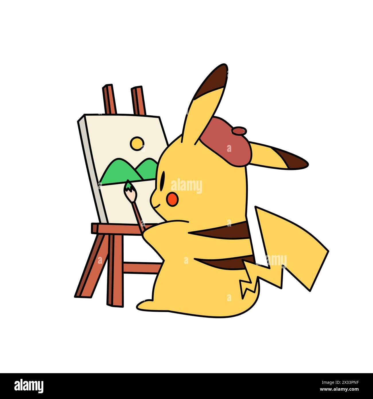 Pikachu pokemon anime Stock Vector Images - Alamy