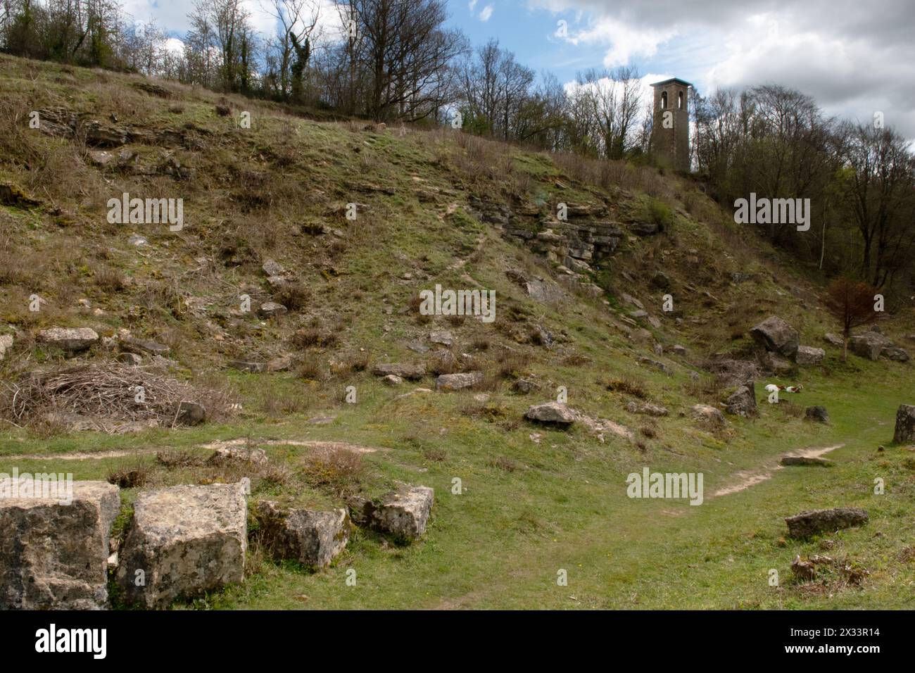 Browne's Folly, Monkton Farleigh, England Stock Photo - Alamy