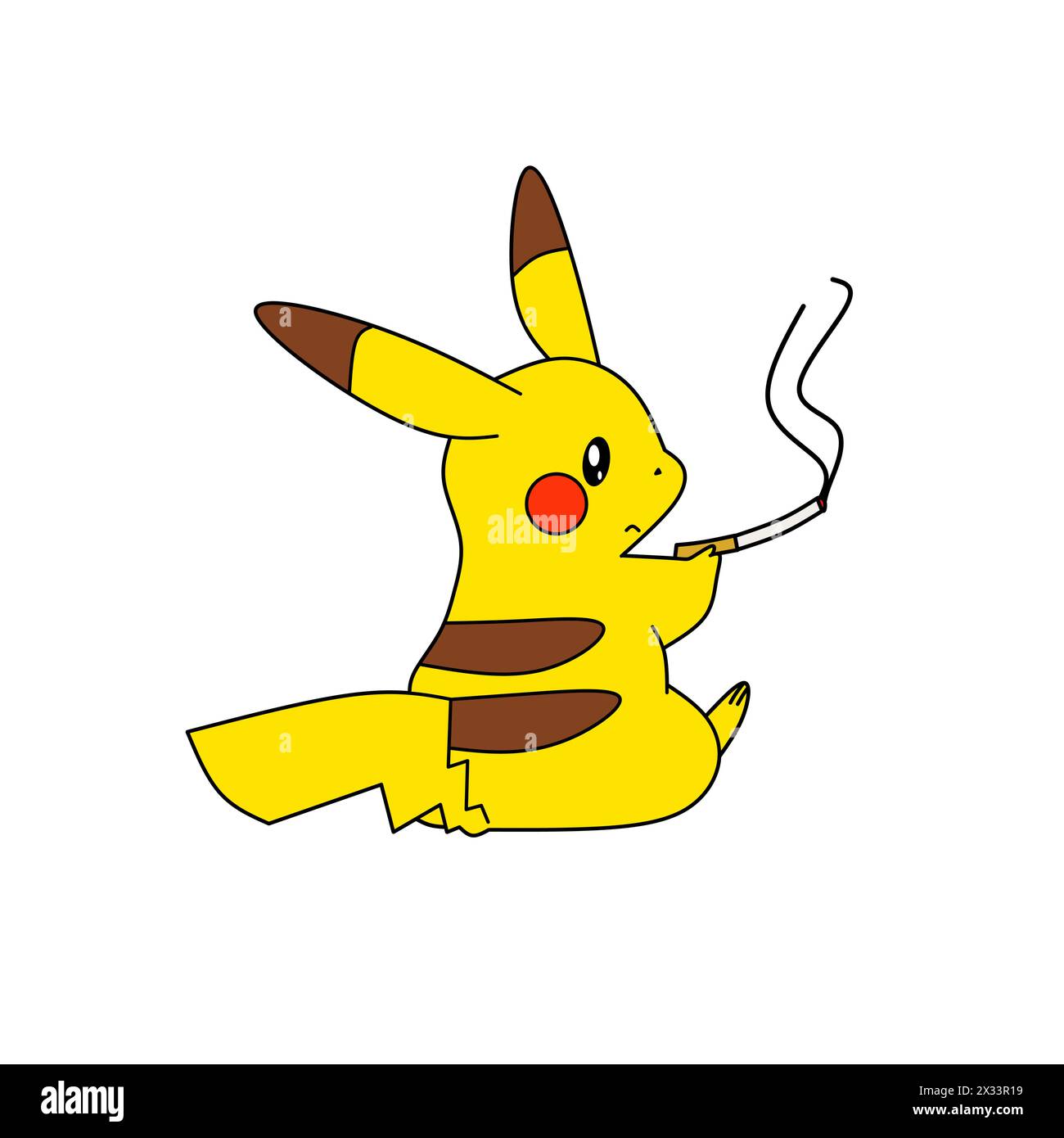Pikachu cartoon Cut Out Stock Images & Pictures - Alamy