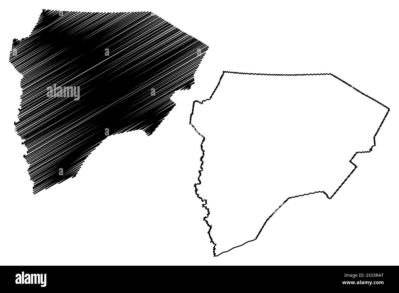 Sahtu Region (Canada, Northwest Territories, North America) map vector ...