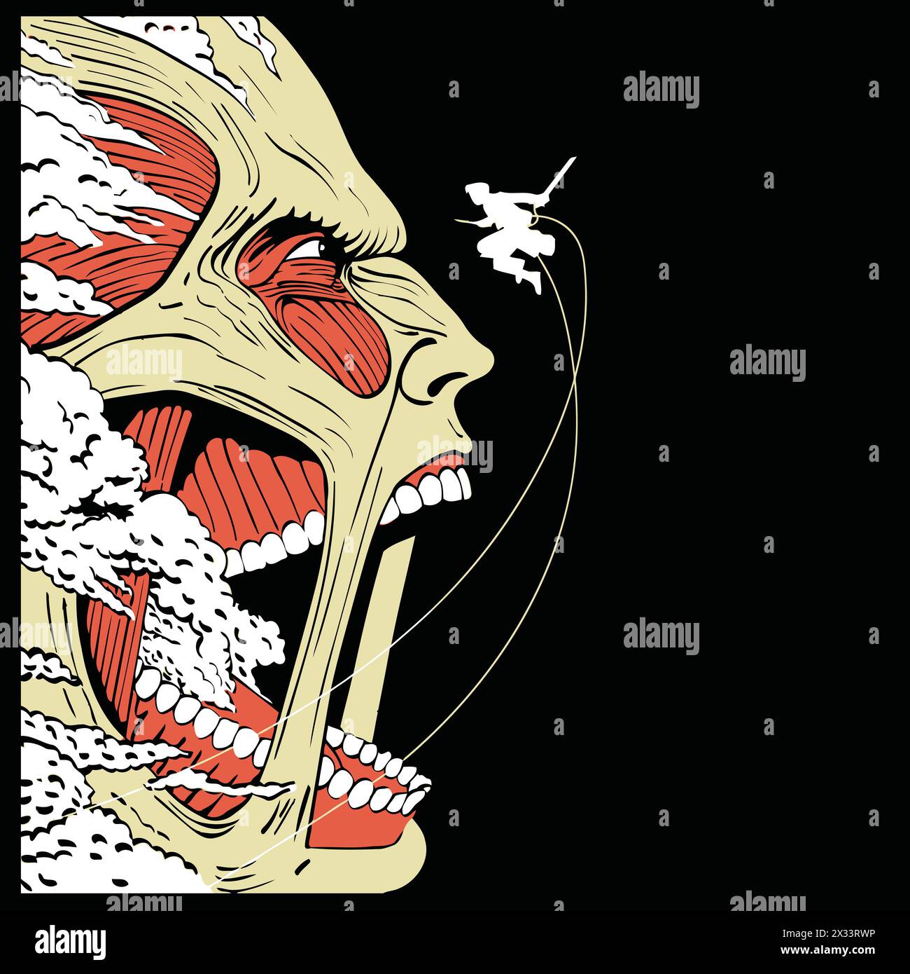 Attack titan hi-res stock photography and images - Alamy