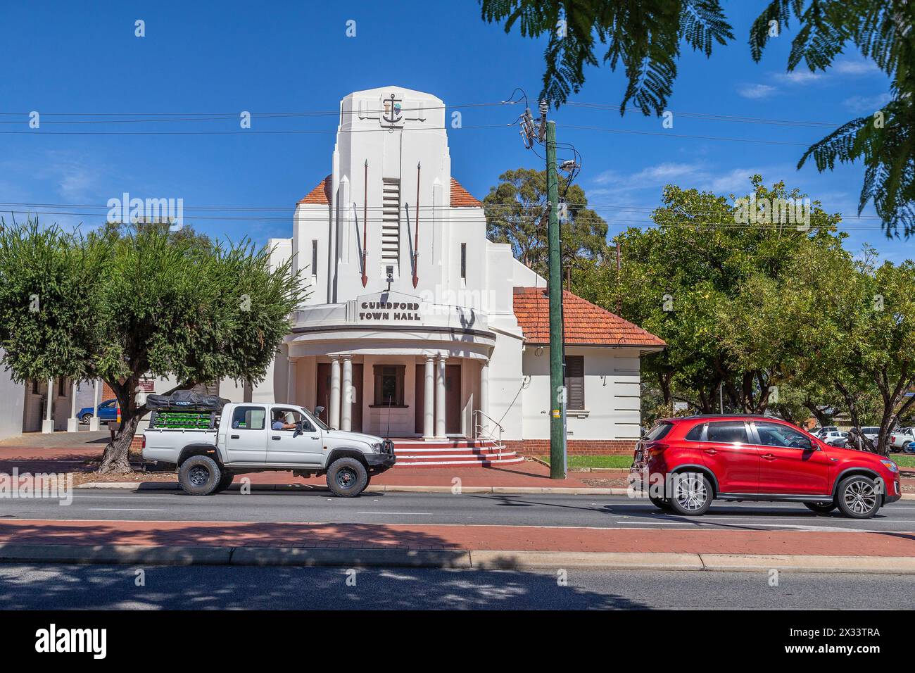 Guildford Town Hall, on James street, Guildford, Western Australia ...