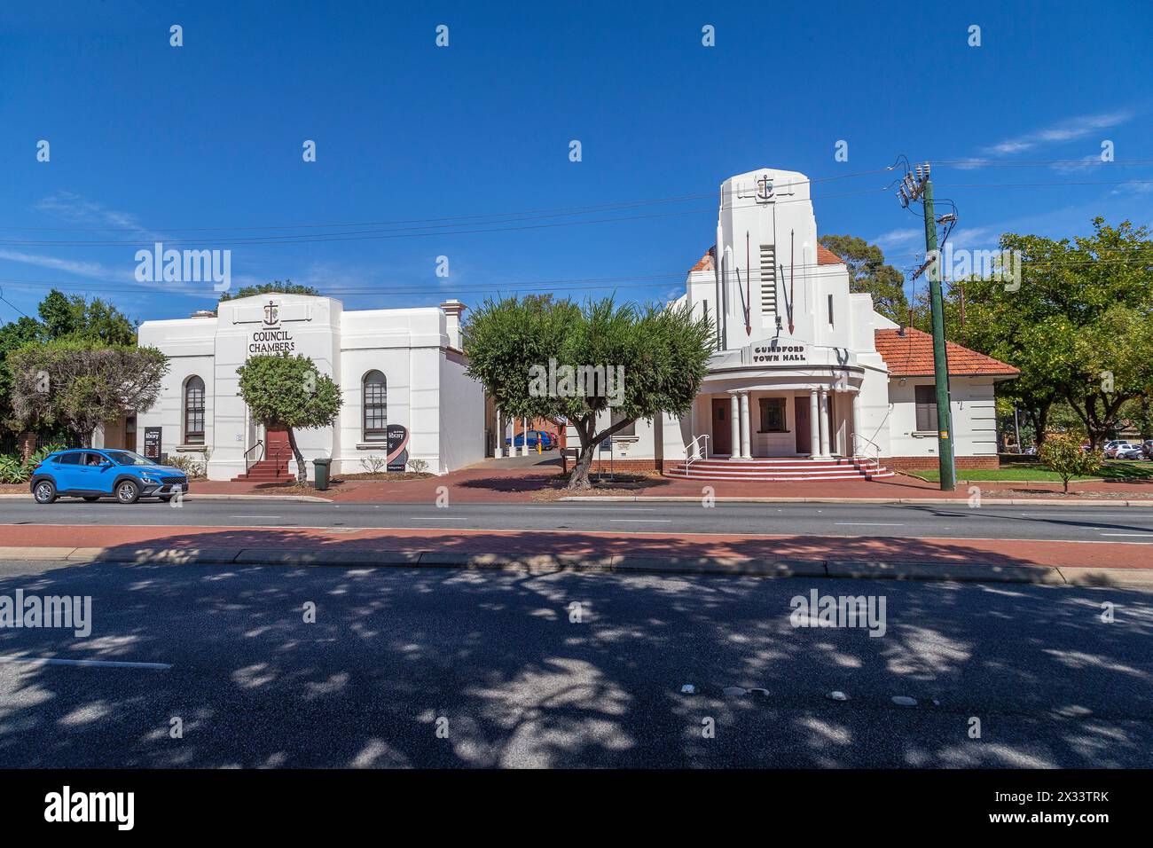 Guildford Town Hall and Council Chambers, James street, Guildford ...