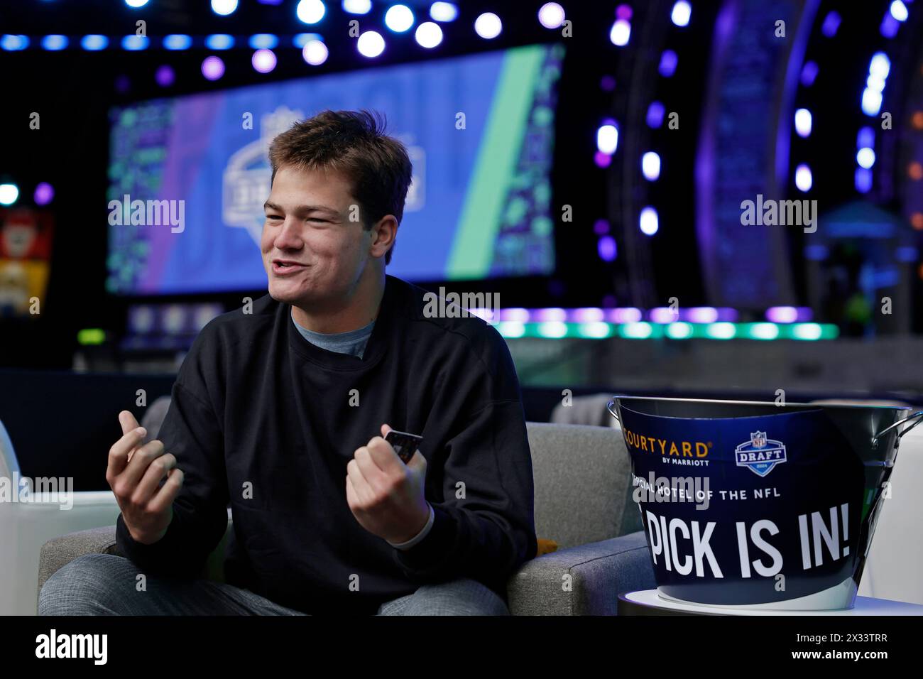 IMAGE DISTRIBUTED FOR COURTYARD BY MARRIOTT - NFL Draft Prospect Drake ...