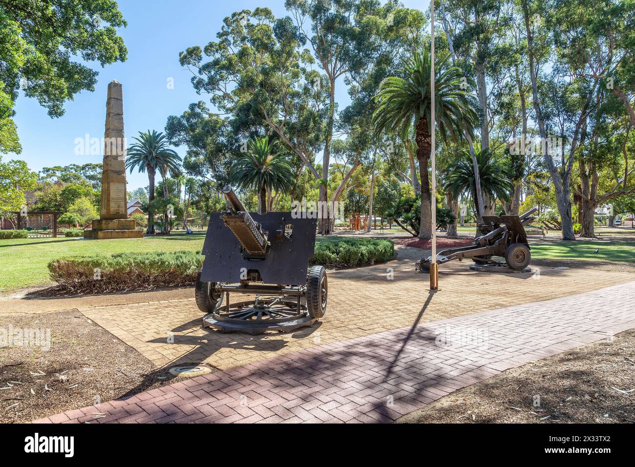 Guildford War Memorial in Stirling Square, Guildford, Western Australia ...
