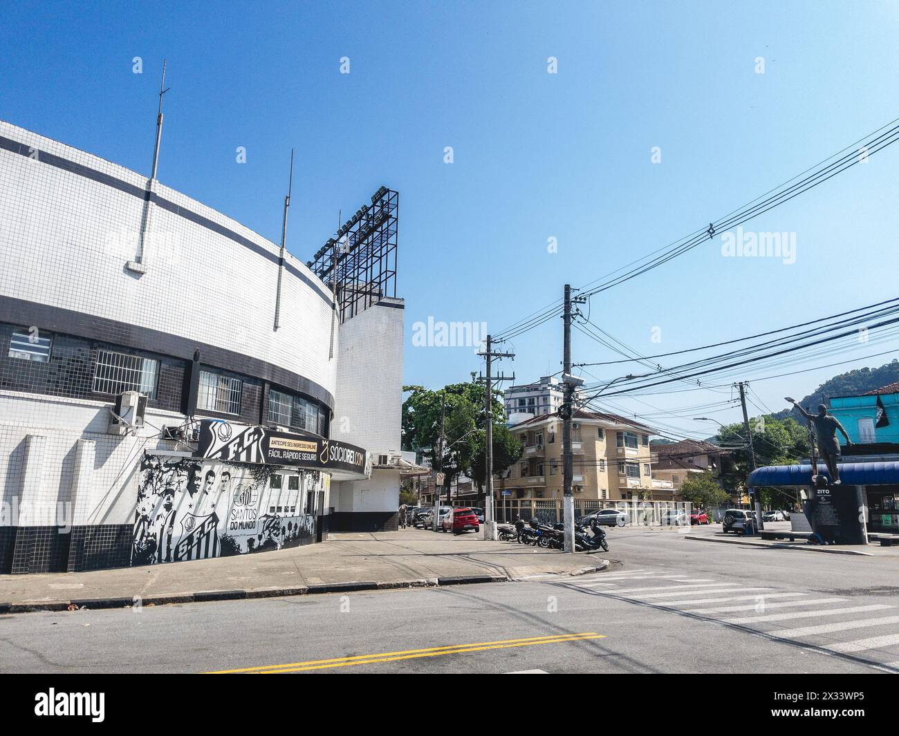 Arena santos stadium hi-res stock photography and images - Alamy