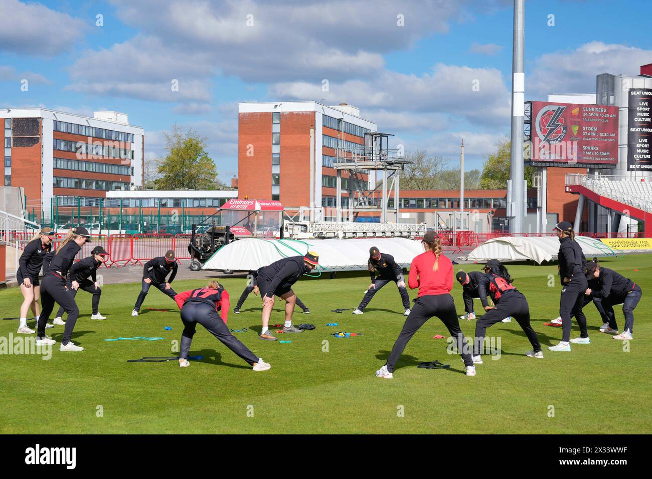 24th April 2024; Emirates Old Trafford, Manchester, England: Rachael ...