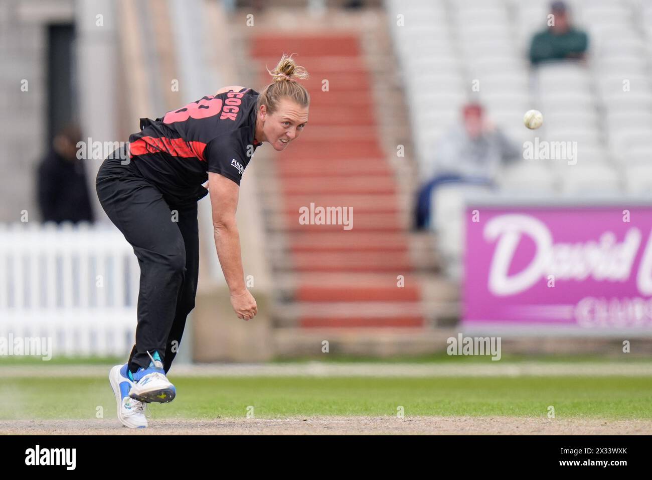24th April 2024; Emirates Old Trafford, Manchester, England: Rachael ...