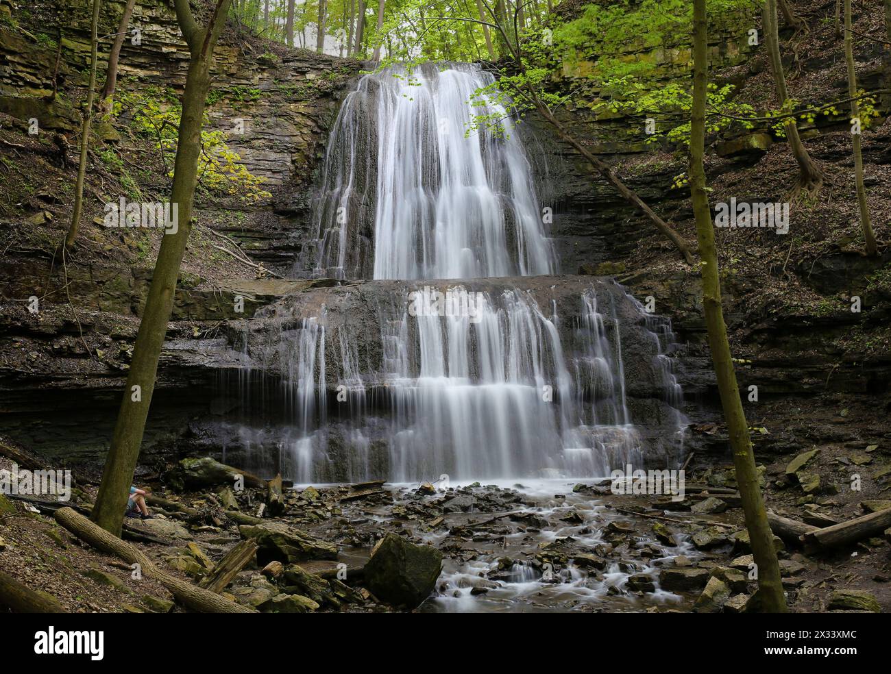 Sherman Waterfalls in Hamilton, Canada Stock Photo - Alamy