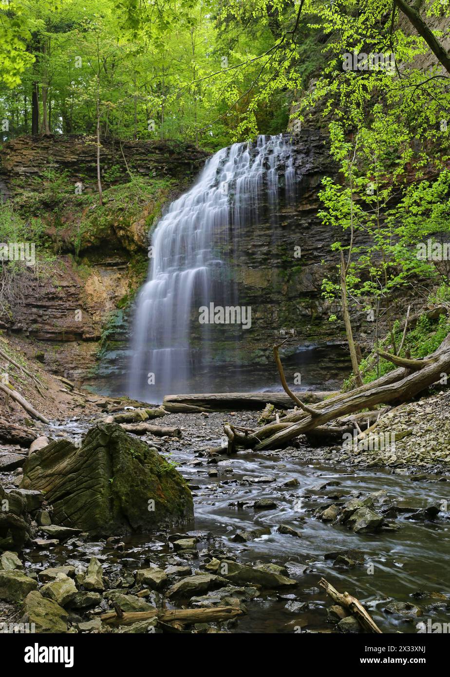 Tiffany Falls at Hamilton, Canada Stock Photo - Alamy