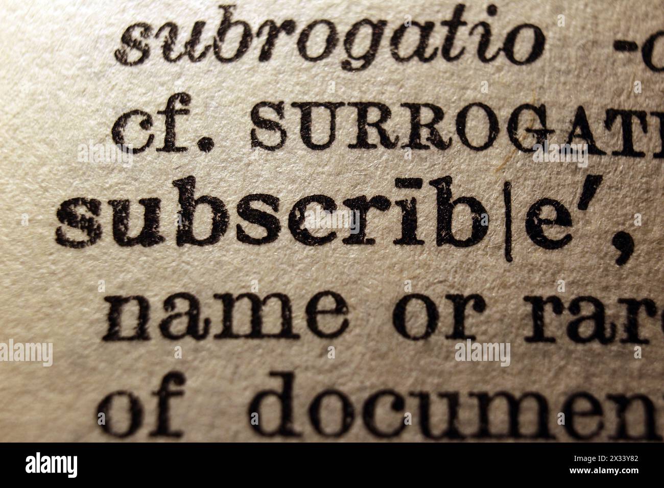 Subscribe click hi-res stock photography and images - Alamy