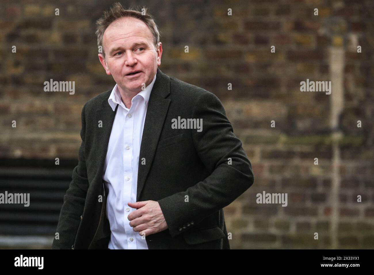 London, UK. 24th Apr, 2024. George Eustice, MP, former Environment ...