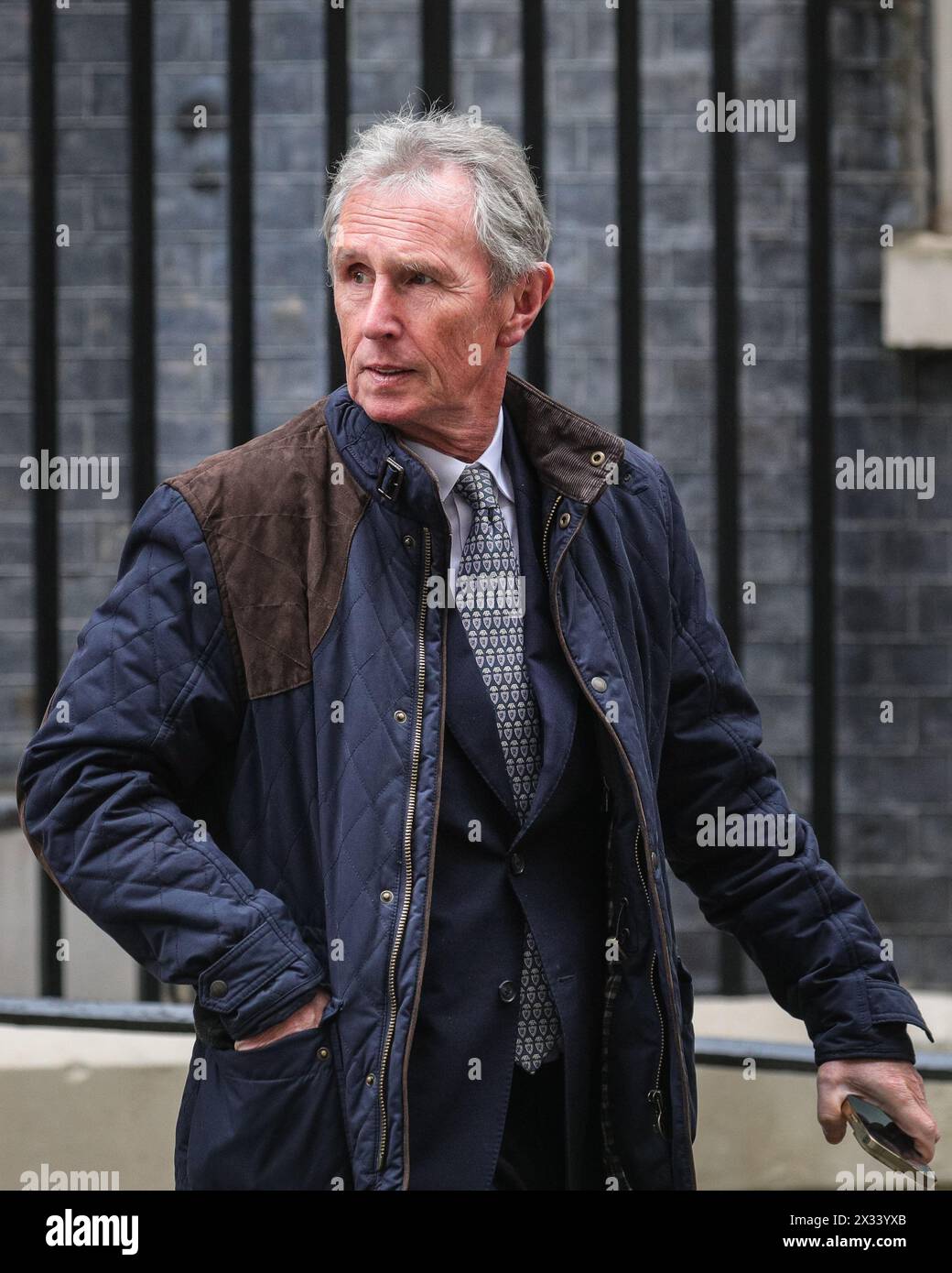 London, UK. 24th Apr, 2024. Nigel Evans, MP for the Ribble Valley ...