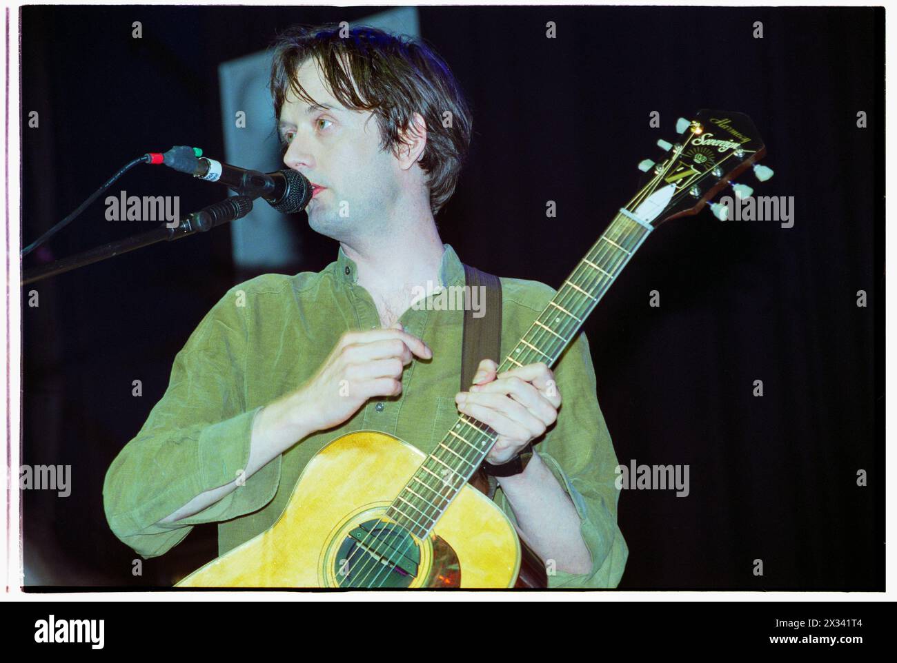JARVIS COCKER, PULP, 2001: Jarvis Cocker of Pulp band playing live at Homelands Festival in ...