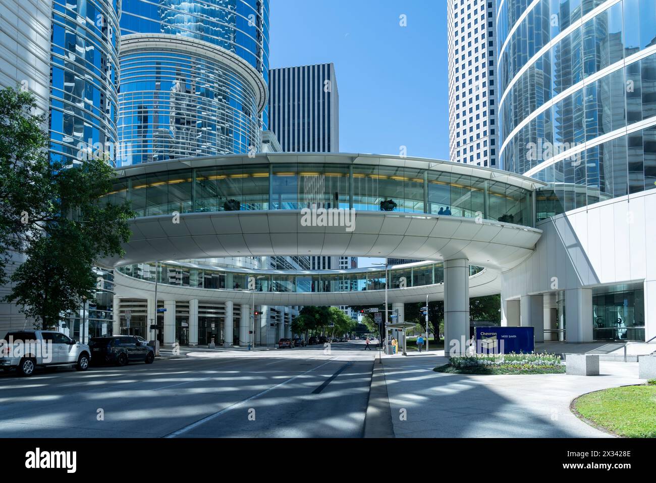Chevron corporate office in Houston, Texas, USA Stock Photo - Alamy