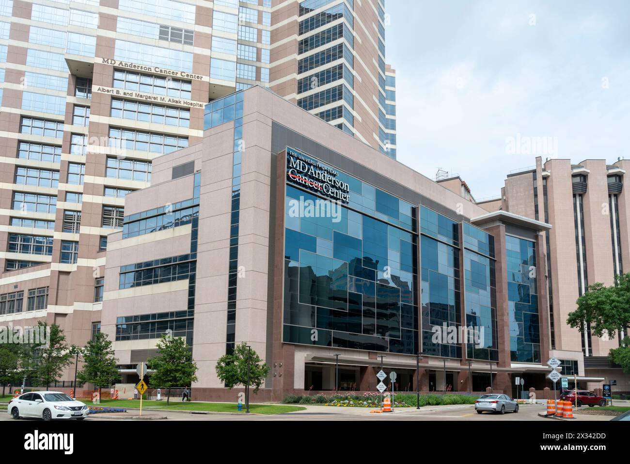 Houston, Texas, USA - April 7, 2024: University of Texas MD Anderson ...