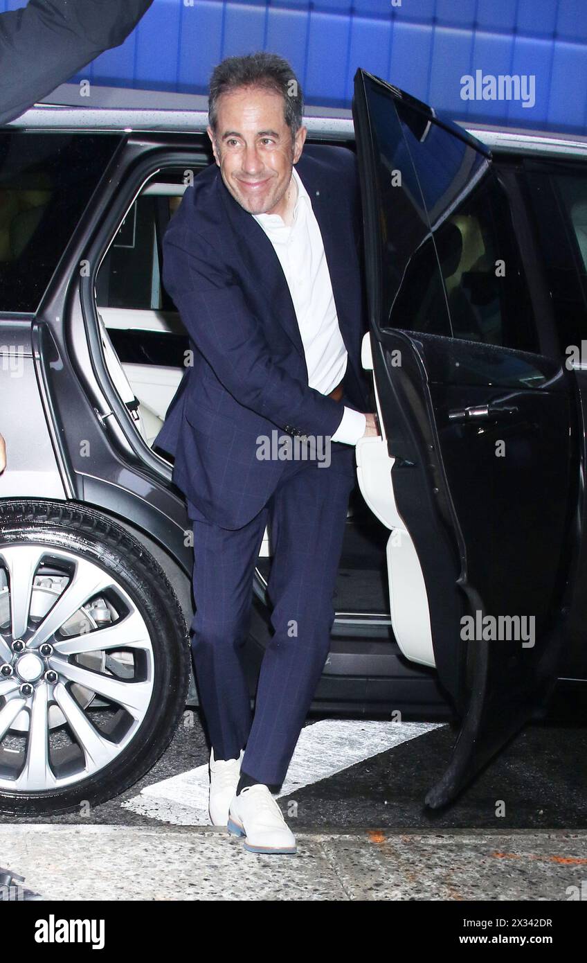 April 24, 2024 Jerry Seinfeld on Good Morning America to talk about new ...