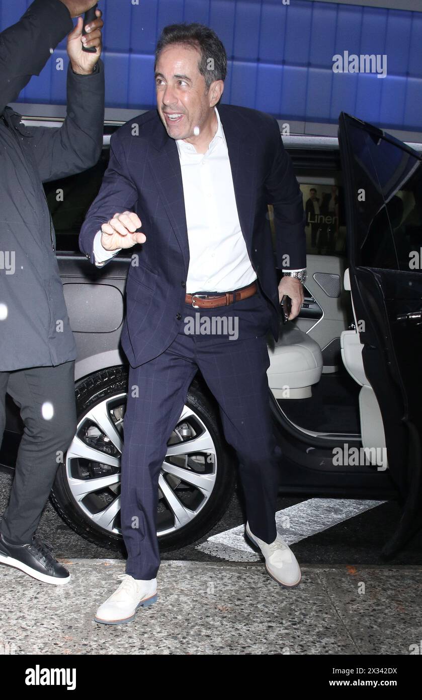 April 24, 2024 Jerry Seinfeld on Good Morning America to talk about new ...