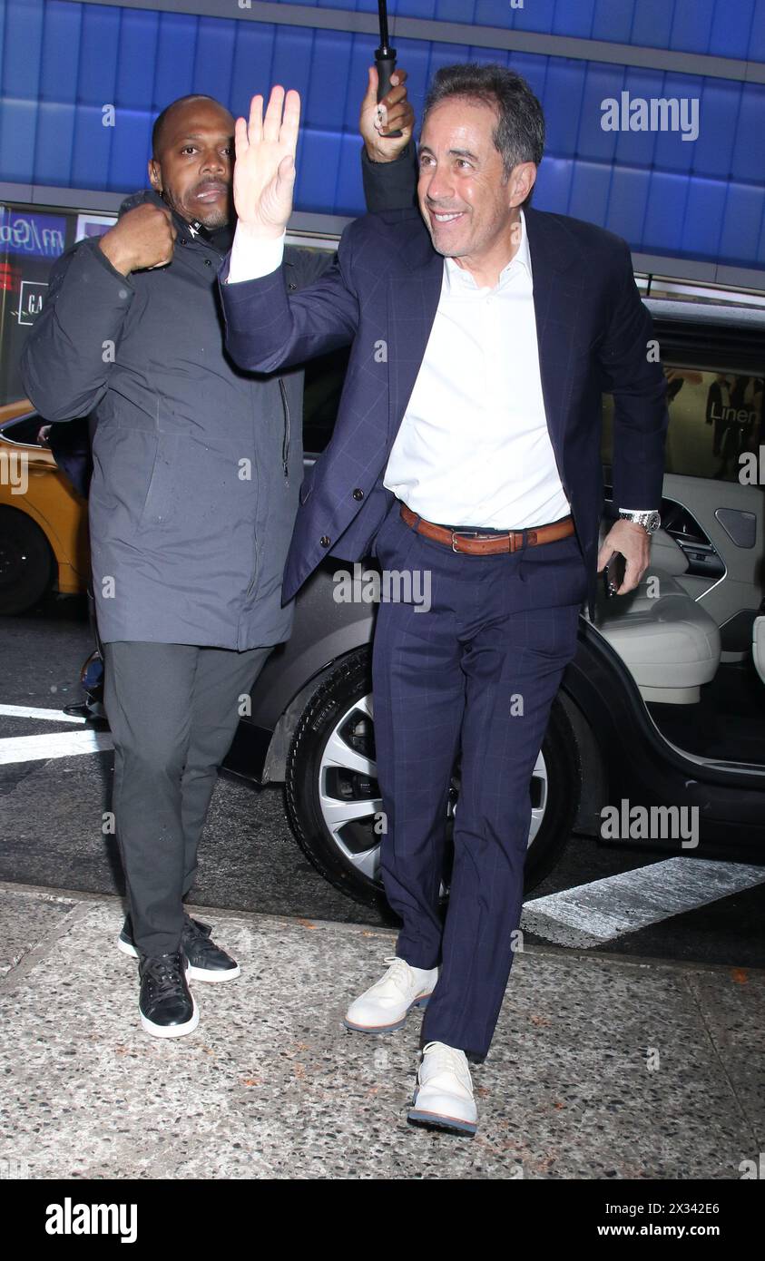 April 24, 2024 Jerry Seinfeld on Good Morning America to talk about new ...