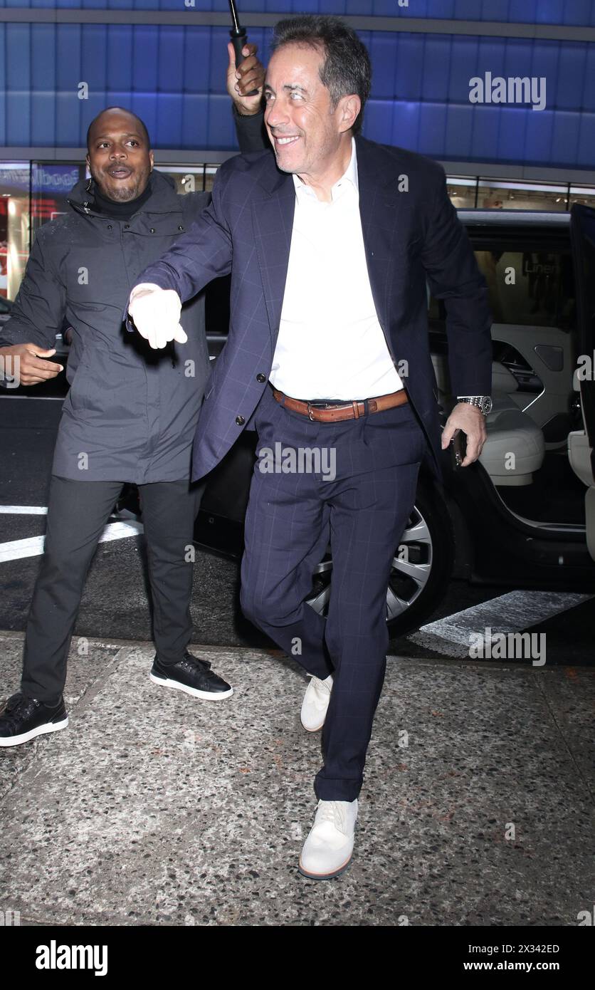 April 24, 2024 Jerry Seinfeld on Good Morning America to talk about new ...