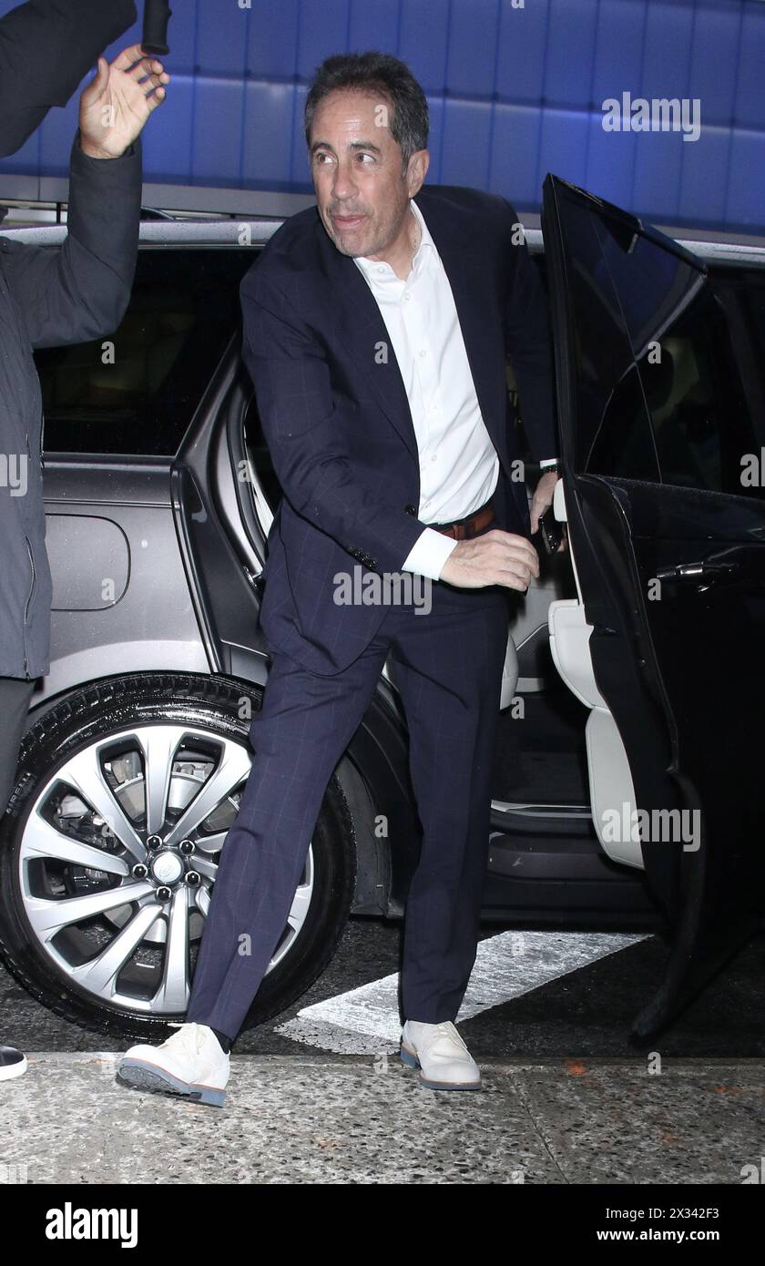 April 24, 2024 Jerry Seinfeld on Good Morning America to talk about new ...