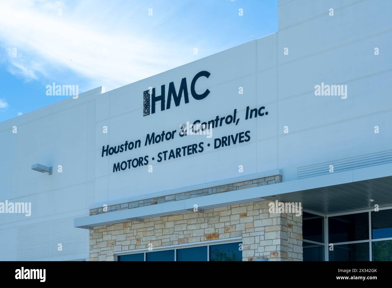 Houston, Texas, USA - April 13, 2024: HMC (Houston Motor and Control ...