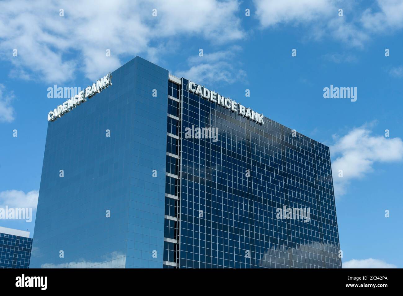 Houston, Texas, USA - April 14, 2024: Cadence Bank headquarters in ...