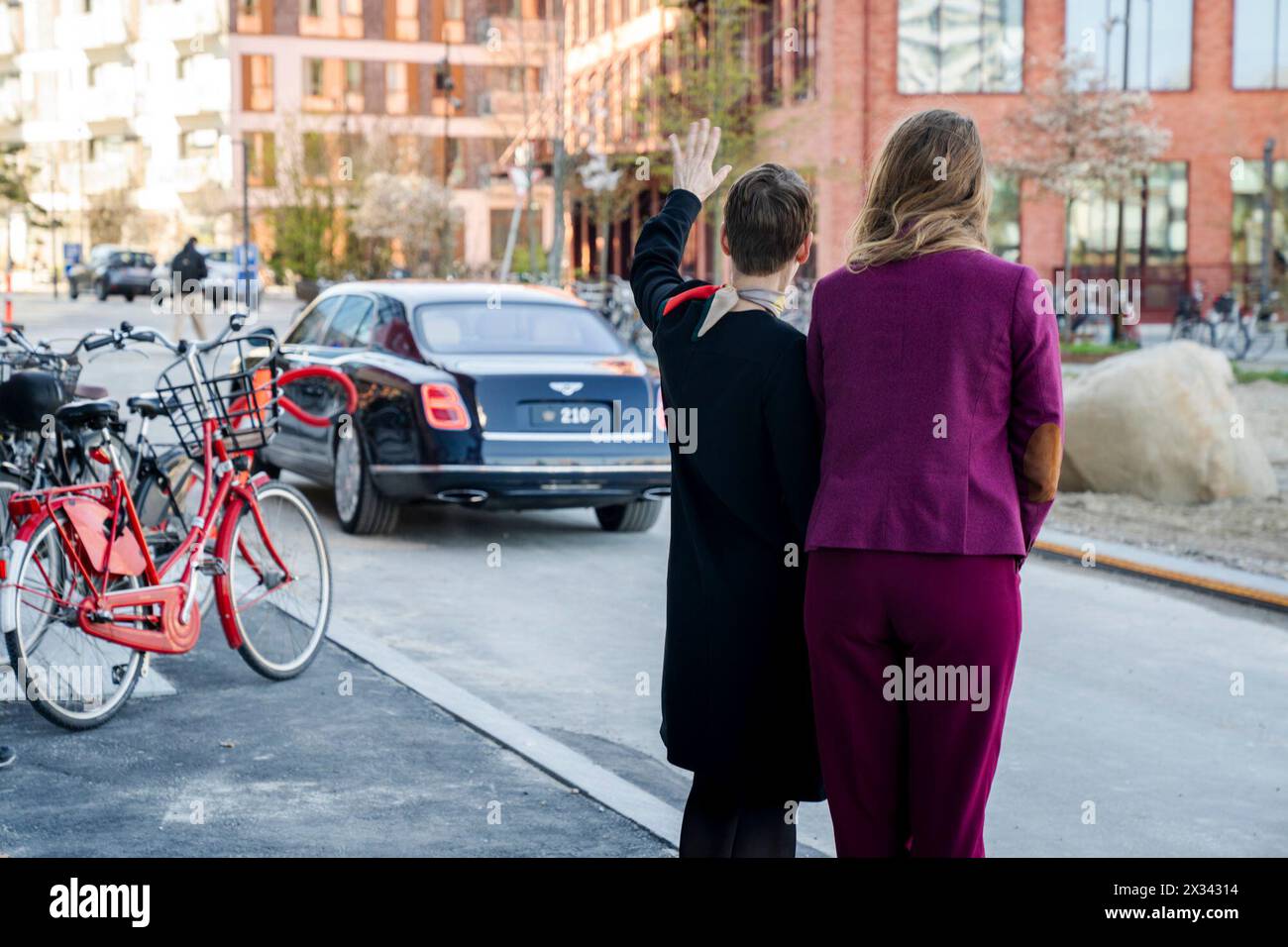 Copenhagen, Denmark. 24th Apr, 2024. Chairman of the Board Lea ...