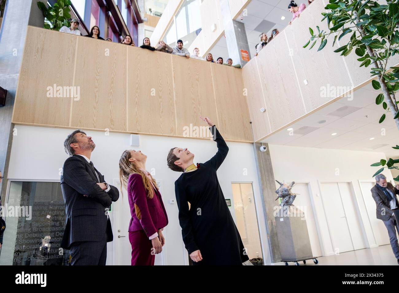 Copenhagen, Denmark. 24th Apr, 2024. King Frederick X, board chairman ...