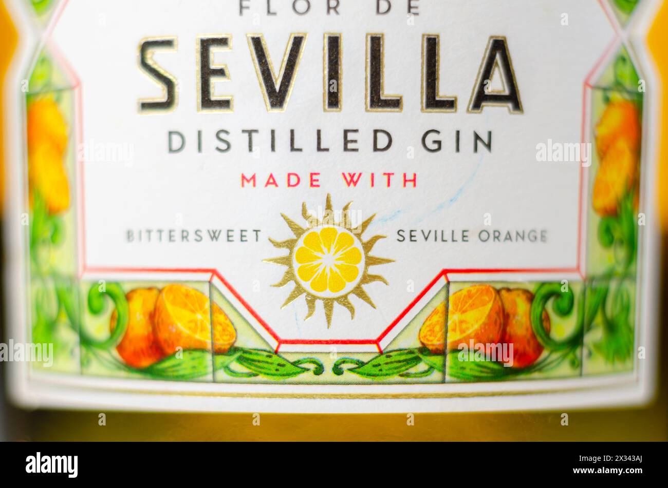 LONDON, UK - 28 MARCH 2024 Charles Tanqueray was an innovator and ...